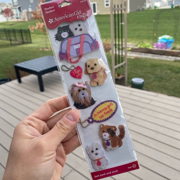 American Girl | Toys | Bn American Girl Crafts Stacked Sturdy Stickers ...